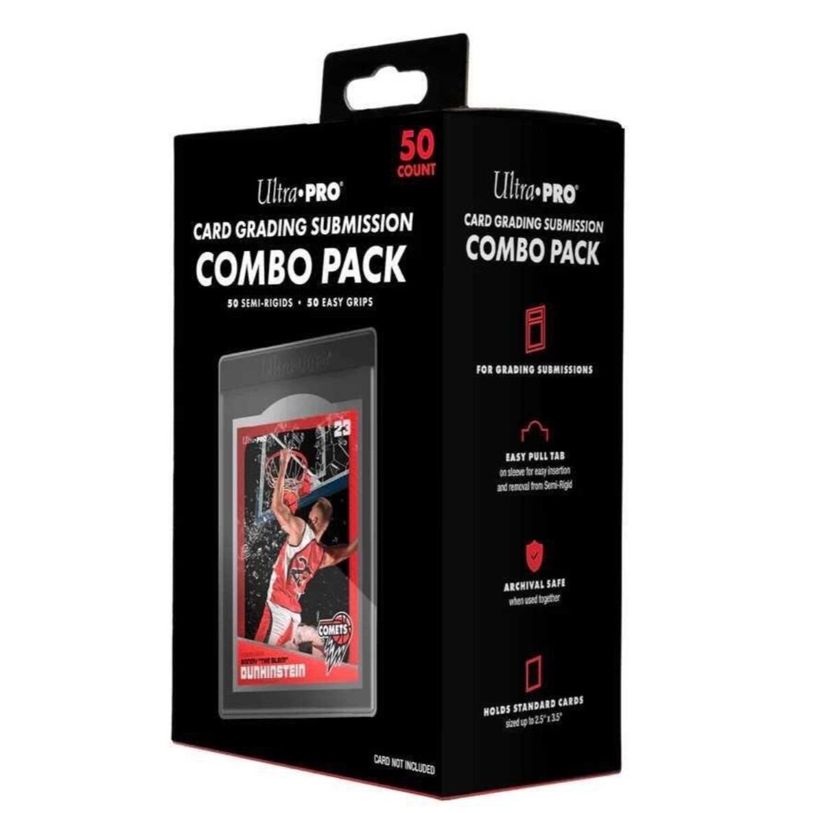 Ultra Pro Card Grading Submission Combo Pack (50ct) – Sleeves & Card Savers