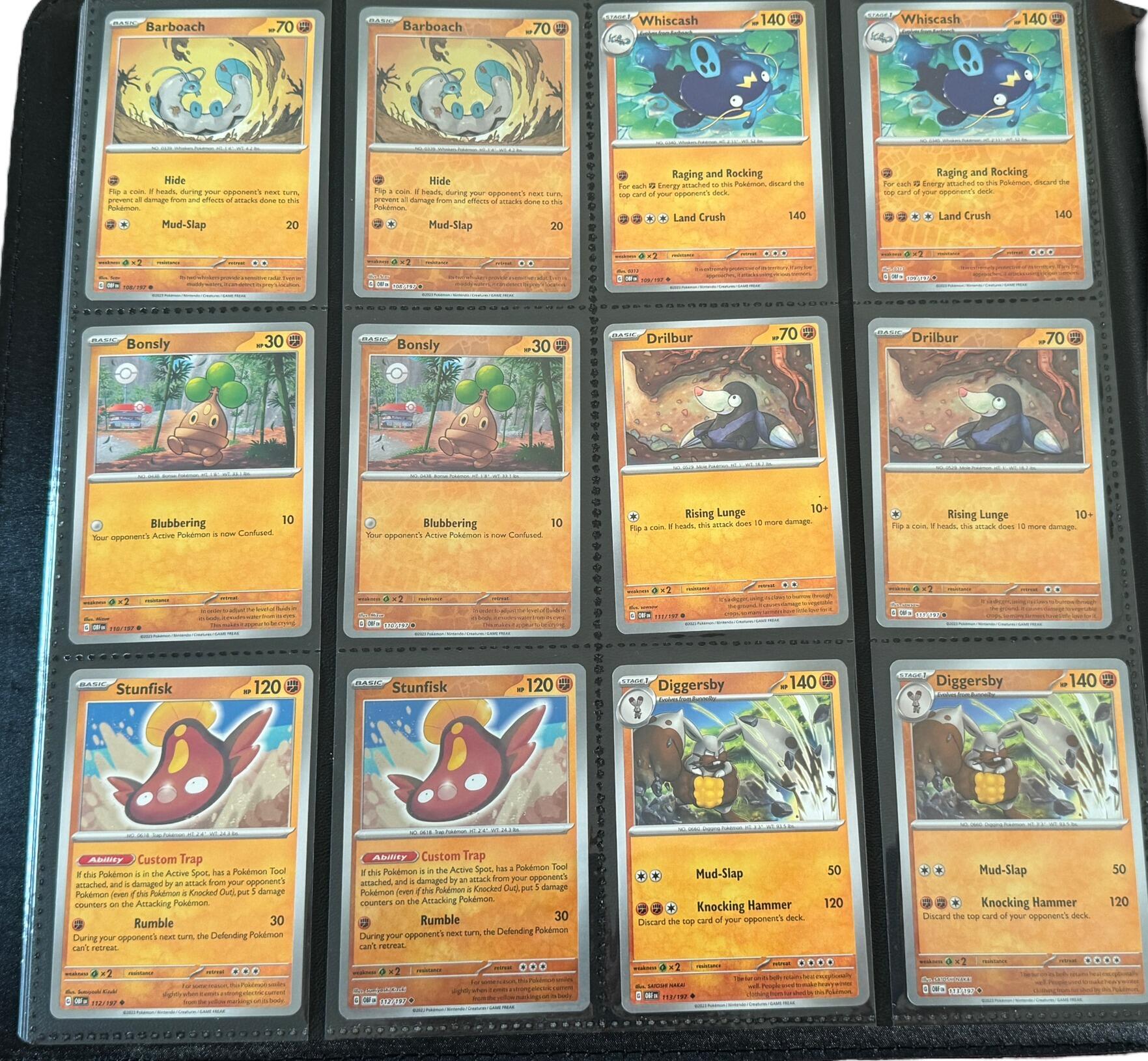 Pokemon TCG - Obsidian Flames - Complete Expert Set