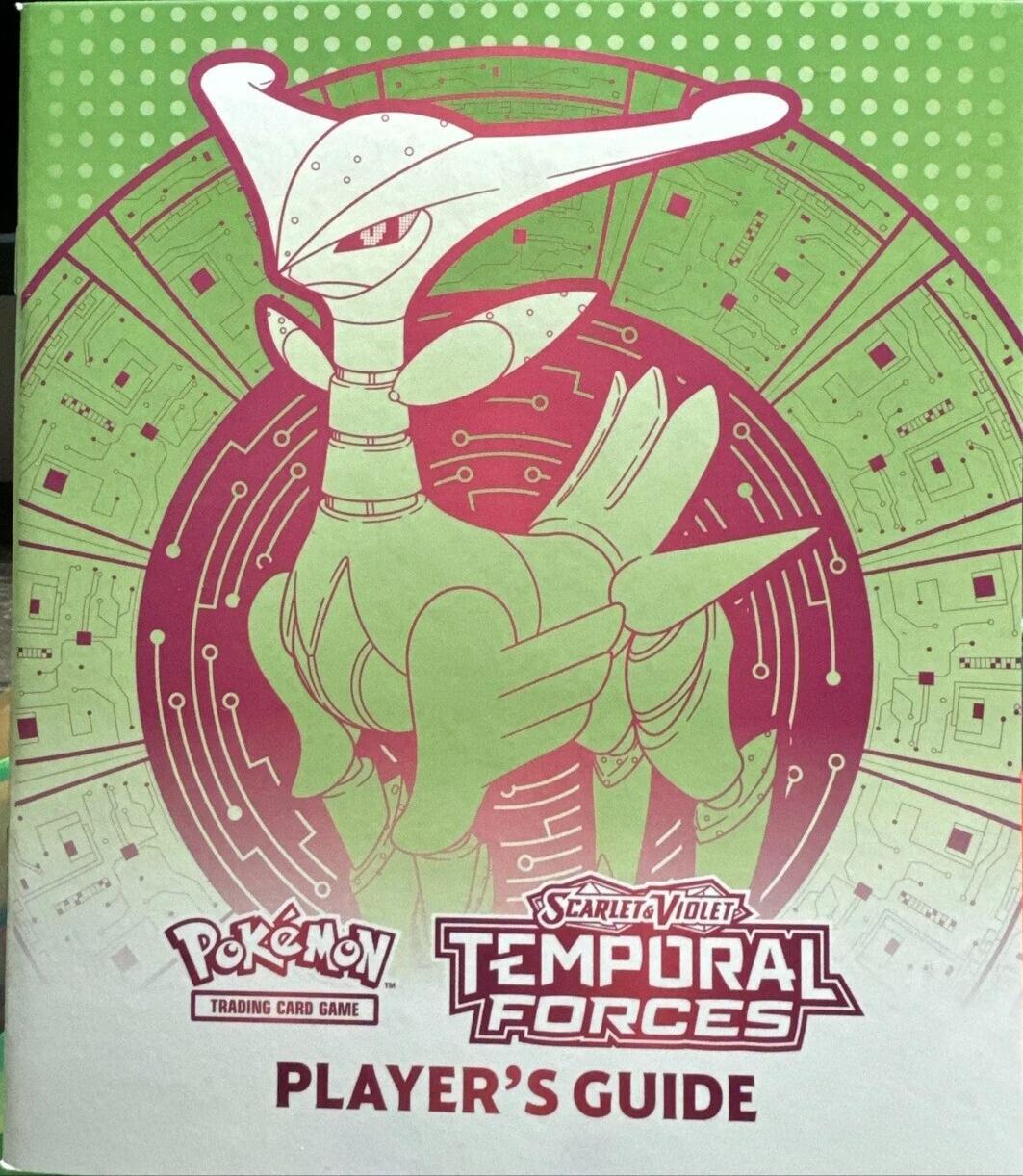 POKEMON TCG ETB Scarlet & Violet Temporal Forces Player's Guide Guidebook