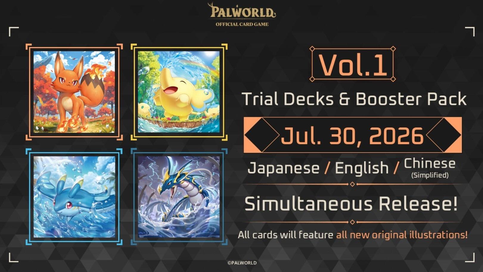Palworld Trading Card Game – Packs, Decks & Accessories