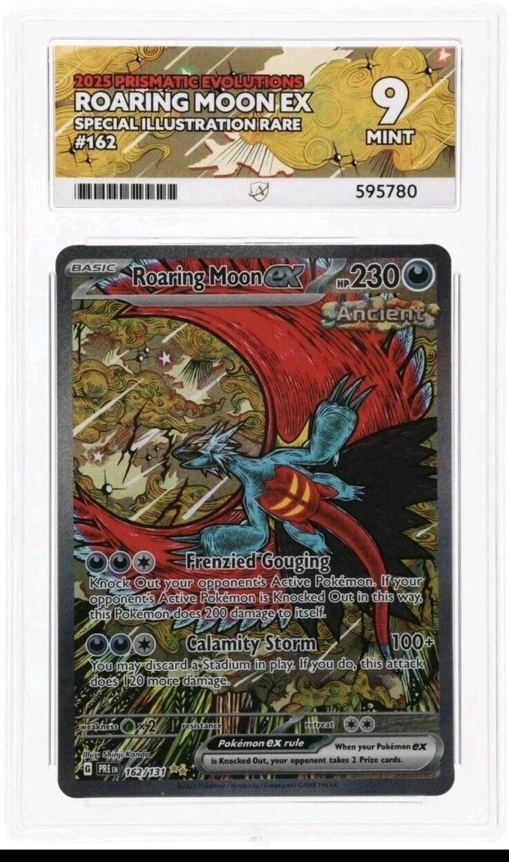 Roaring Moon ex Special Illustration Rare Graded ACE 9 (Mint)