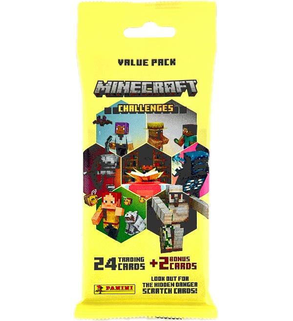 Minecraft – Challenges Trading Cards Fat Packs Display Box (10 ...