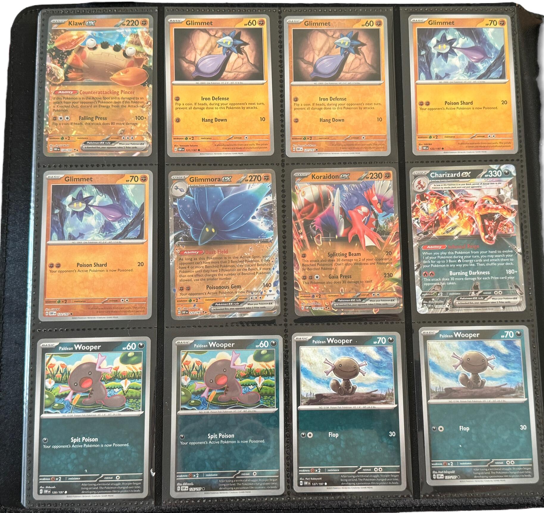 Pokemon TCG - Obsidian Flames - Complete Expert Set
