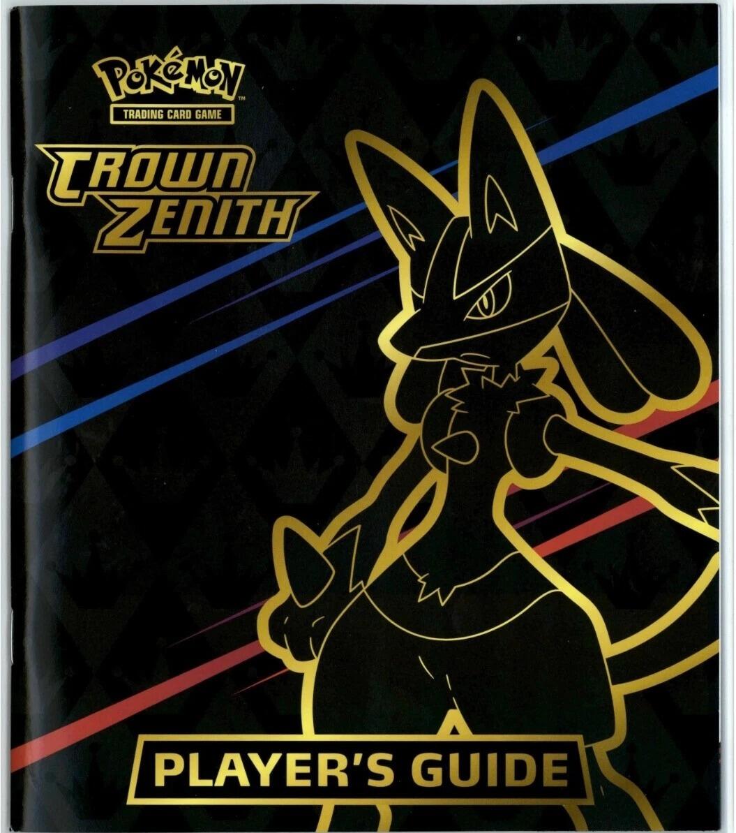 POKEMON TCG ETB Crown Zenith Player's Guide Guidebook