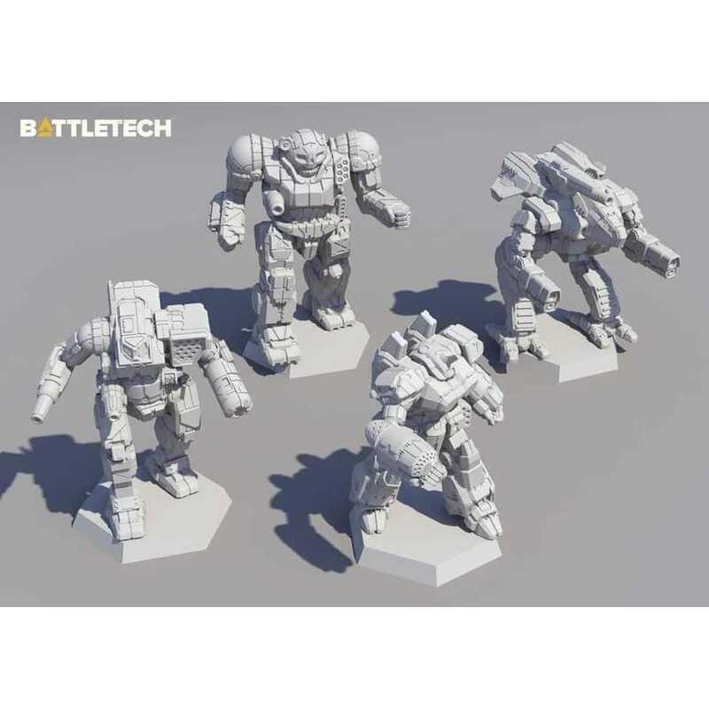 BattleTech Inner Sphere Direct Fire Lance – Catalyst Game Labs Expansion Box (CAT35725)