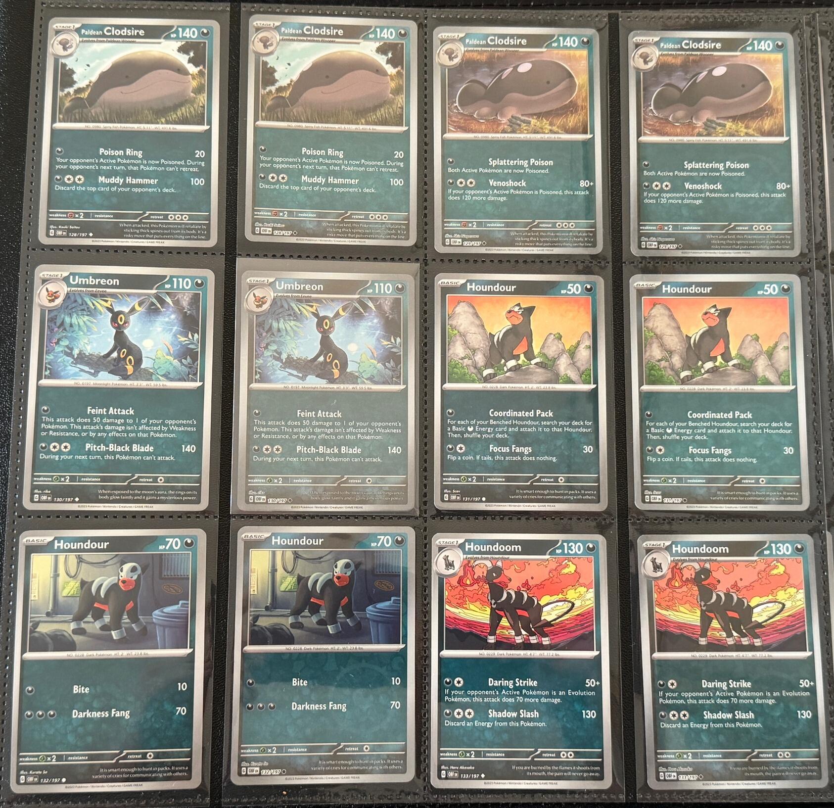 Pokemon TCG - Obsidian Flames - Complete Expert Set