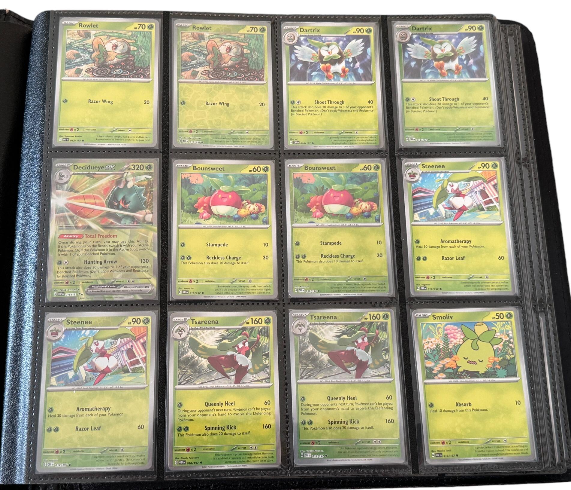 Pokemon TCG - Obsidian Flames - Complete Expert Set