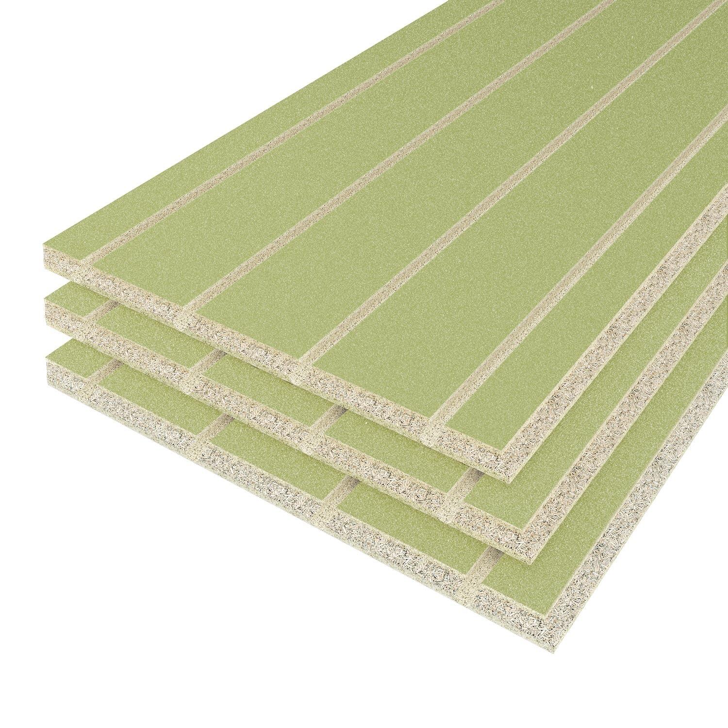Underfloor Heating Boards 22mm x 2400mm x 600mm for 16mm Pipe with ...