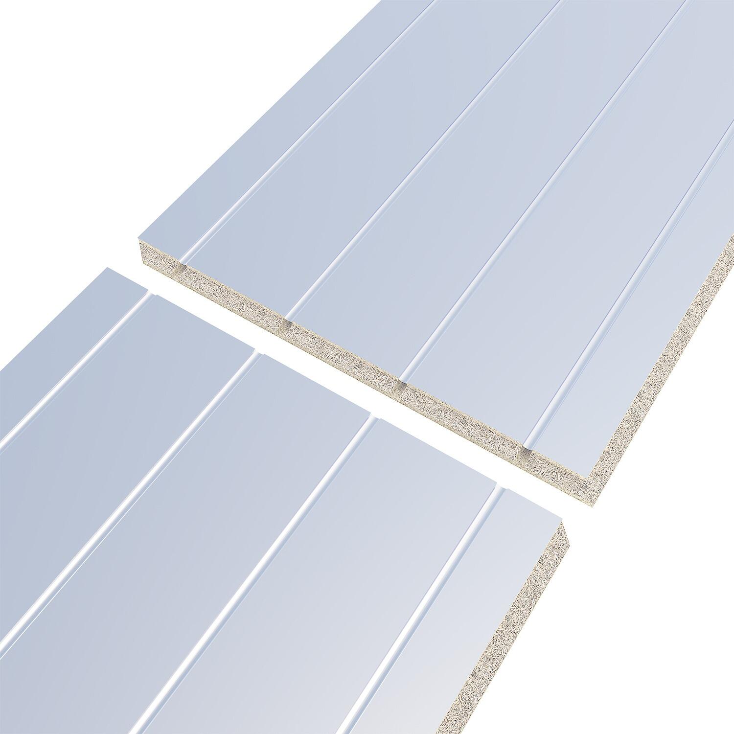 22mm Underfloor Heating (UFH ) Chipboard Panel (2400x600mm) | 12mm Pipe ...