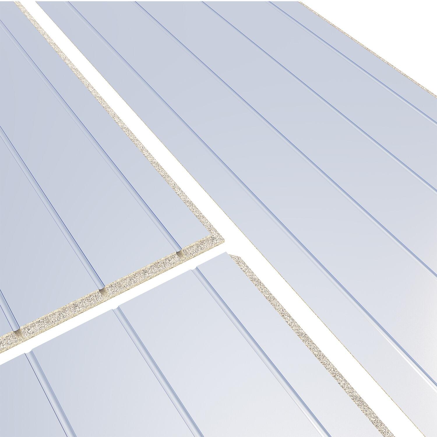 Underfloor Foiled Heating Boards 18mm x 2400mm x 600mm for 12mm Pipe ...