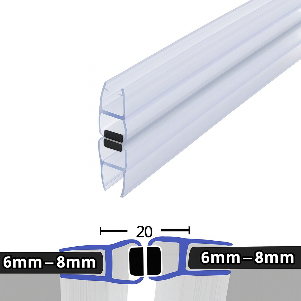 Universal Shower Seal Strips – Perfect Fit for your shower screen