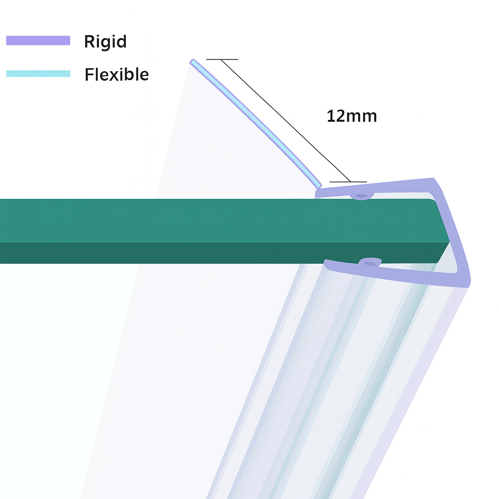 Universal Shower Seal Strips – Perfect Fit for your shower screen