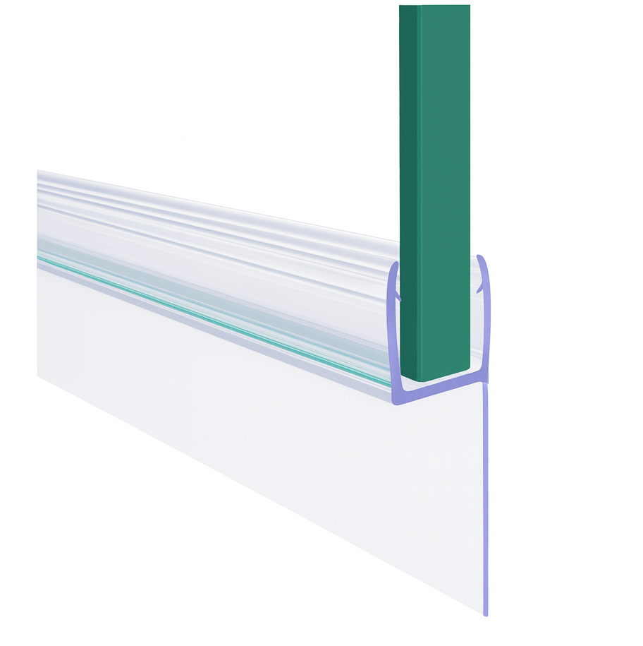 Shower Screen Seal 02361 - Suits 6-8mm Glass