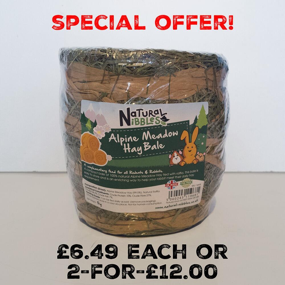 Alpine Meadow Hay Bale