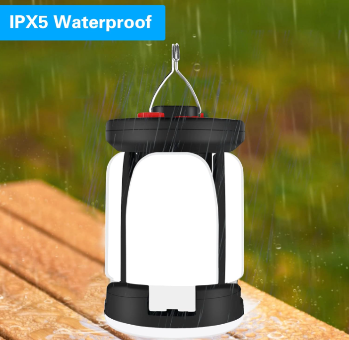 Solar Camping Light LED Tent Lantern Lamp Outdoor Portable USB ...