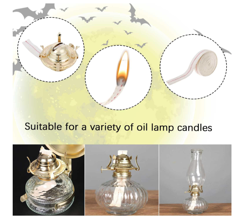 Oil Lamp Electric Conversion Kit Proantic: Two Light Table Lamp,