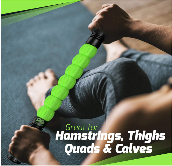 17" Portable Massage Stick Trigger Point Travel Body Muscle Roller ...