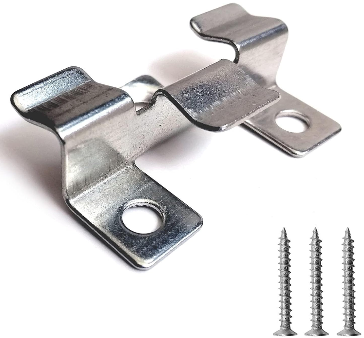 50/100 Composite Decking 3mm Hidden Fixing Fasteners Stainless Clips+ ...