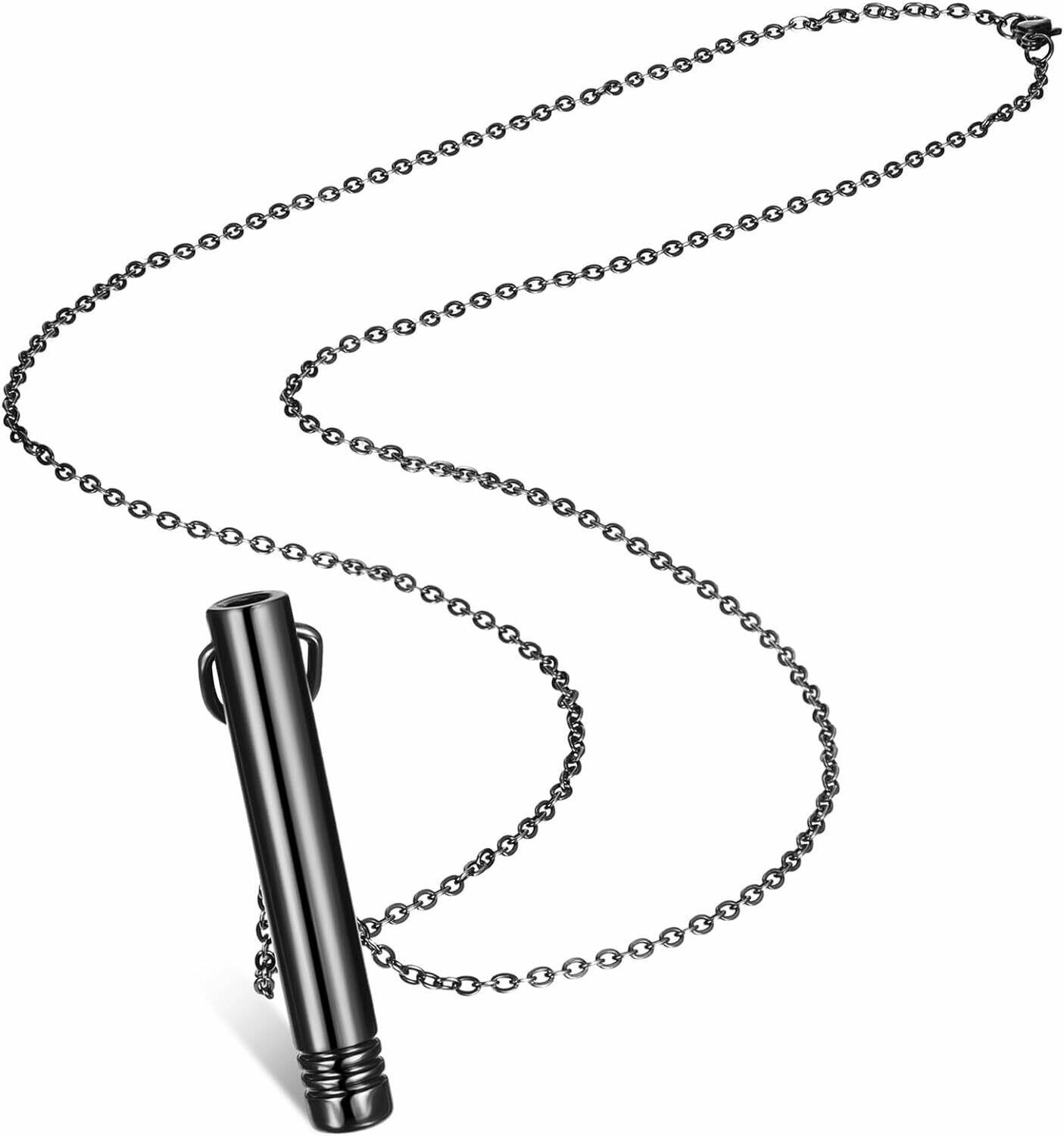 Stress Anxiety Necklace Mindfulness Breathing Tool Natural Calming ...