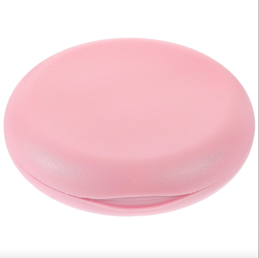 Pink/Blue White Dental Orthodontic Retainer Box/Case, Dentures Brace ...