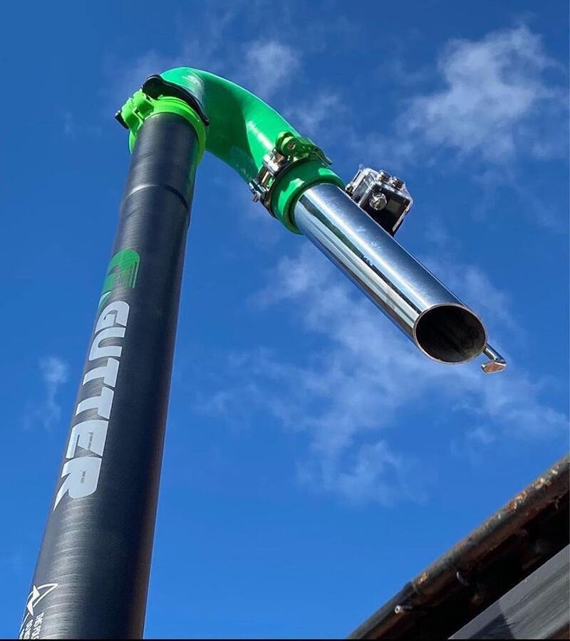 Predator Clamped Carbon Fibre Gutter Vacuum System – Flexi Neck