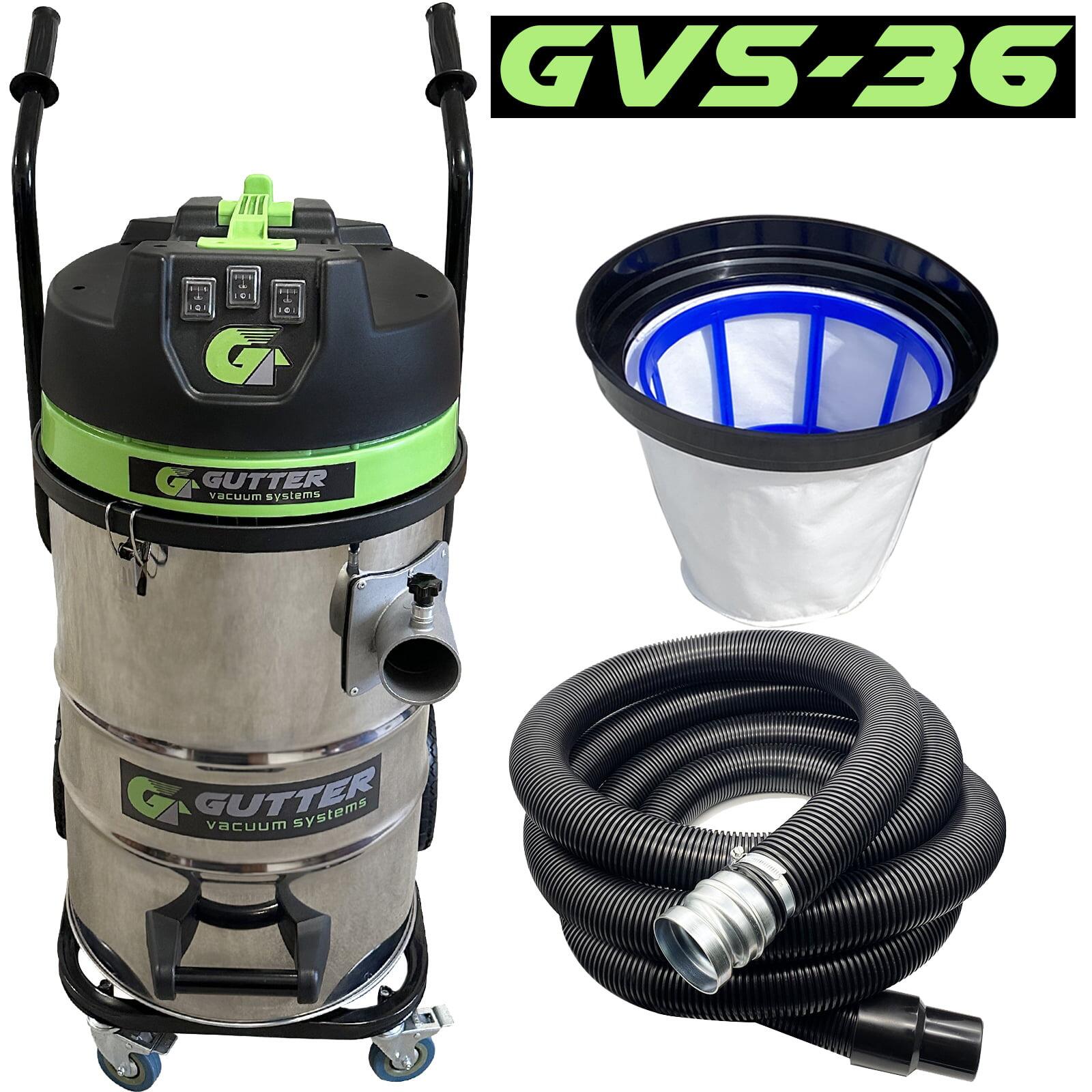GVS 3600 Clamped Carbon Fibre - Carbon Rigid Neck - Gutter Vacuum System