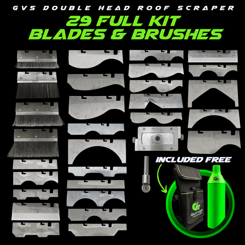 Roof Scraper Heads Blades and Brushes
