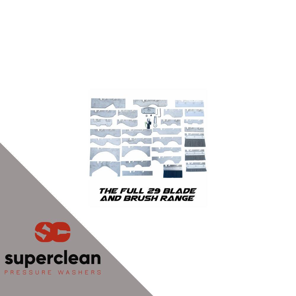 Roof Scraper Heads Blades and Brushes