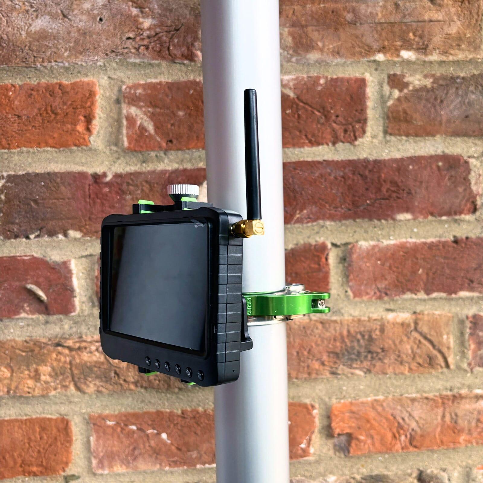 Recordable Gutter Inspection Camera and Monitor Kit for Rigid Necks