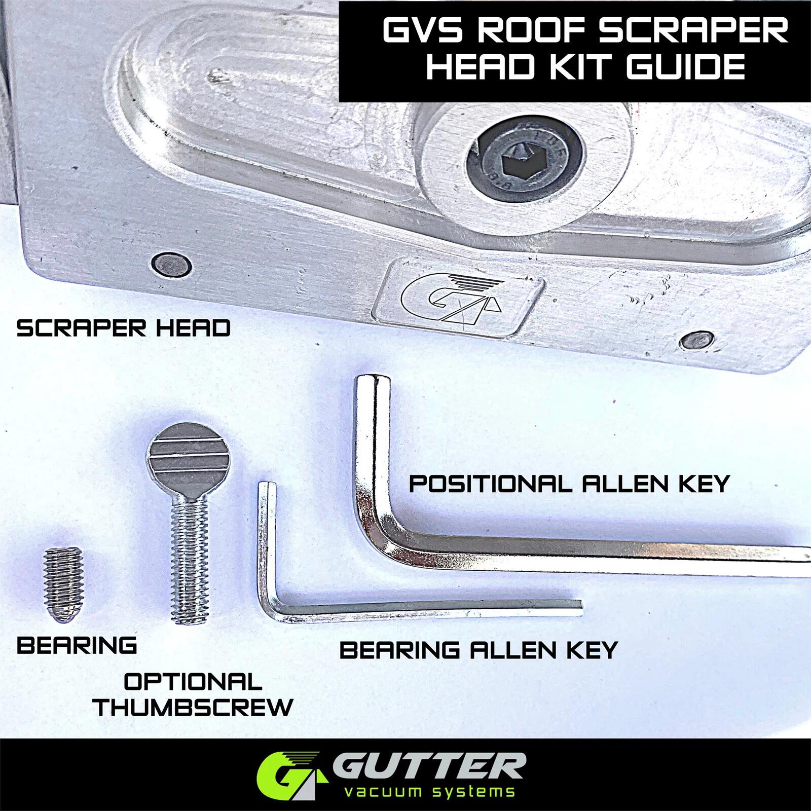 GVS Roof Scraper Head and One Blade