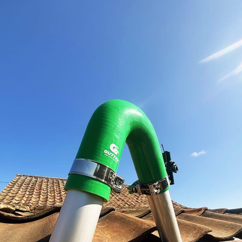 Recordable Gutter Inspection Camera and Monitor Kit for Rigid Necks