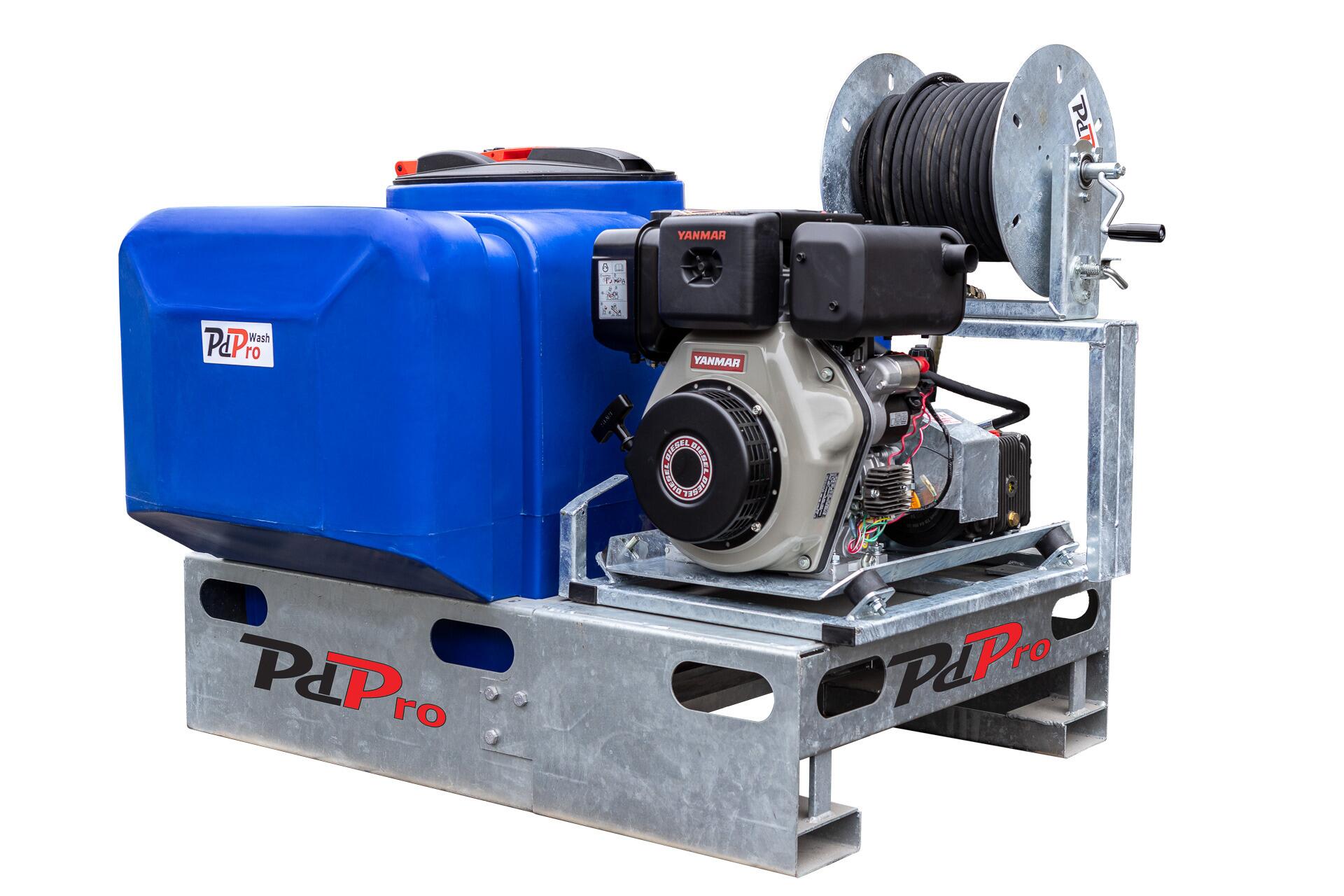 10hp Yanmar Diesel Engine Washer 3000psi 15LPM Skid Bowser