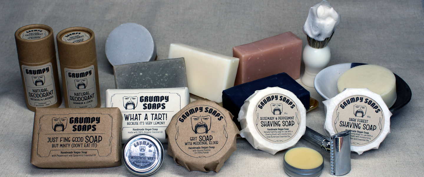 Grumpy Soaps - Handmade luxury soaps and other considered grooming ...