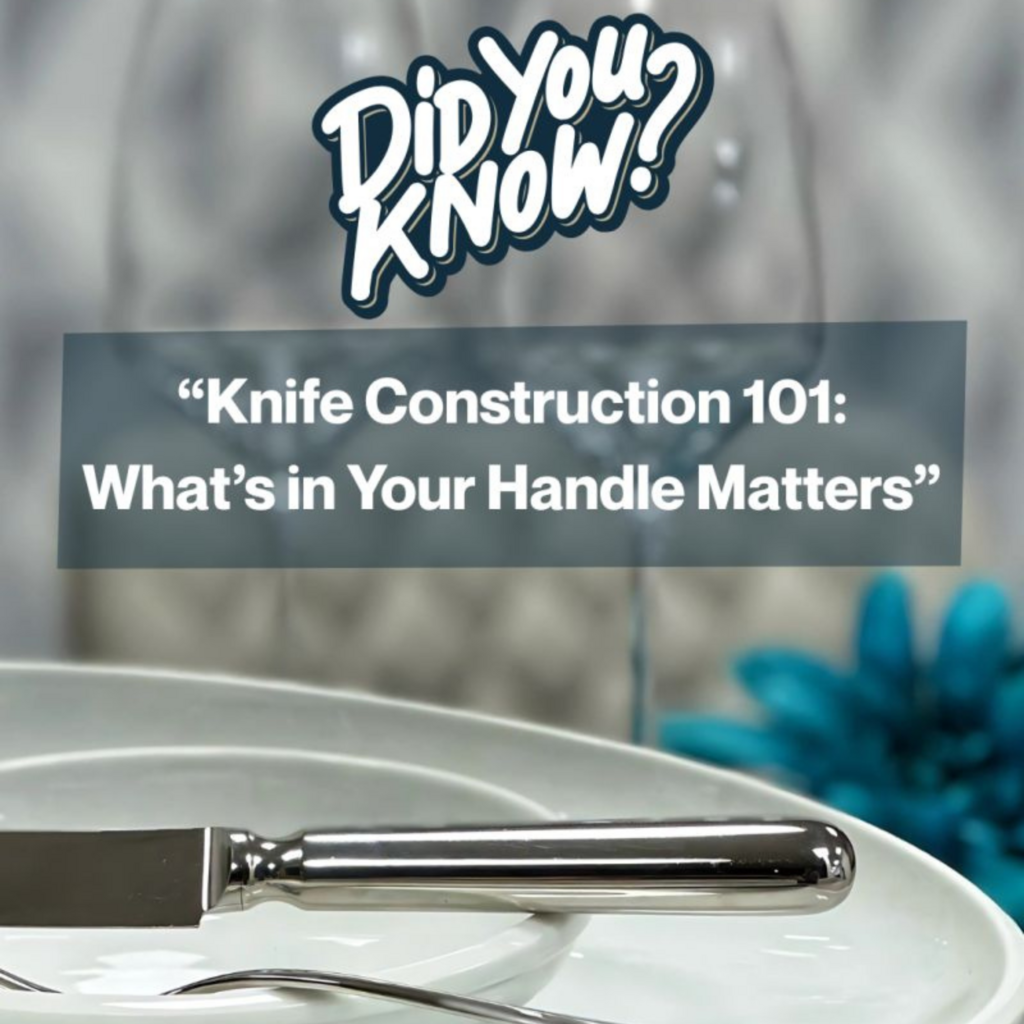 Knife Construction 101: Why Handle Design Matters in Professional ...