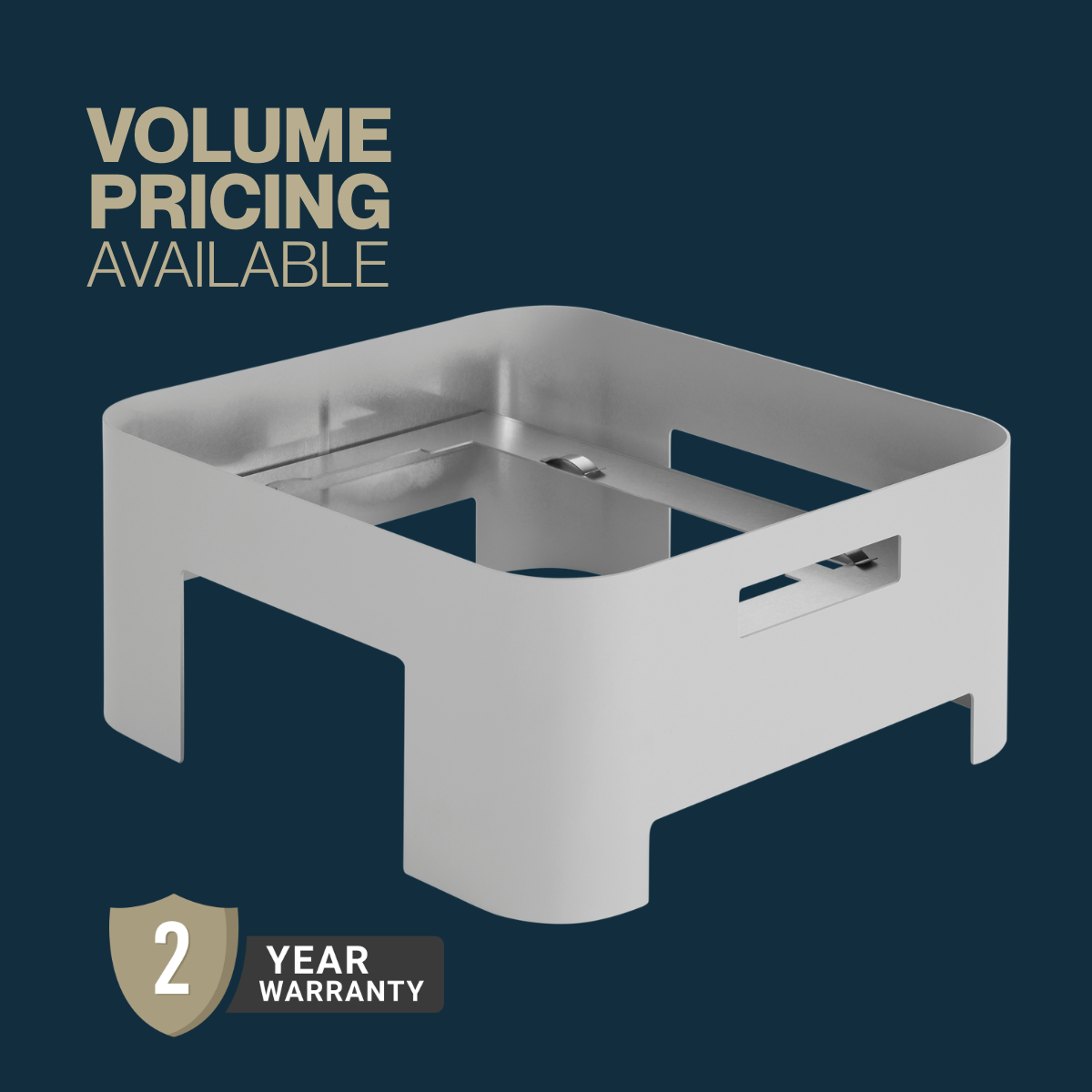 WMF Chafing Dish Hot and Fresh Frame Macadamia Powder Coated