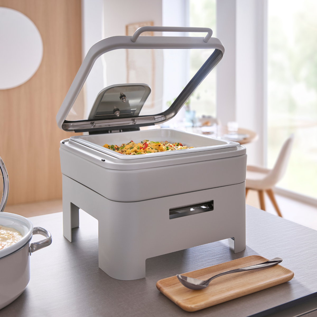WMF Chafing Dish Hot and Fresh Frame Macadamia Powder Coated