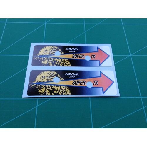 Araya Super 7X Rim Decals