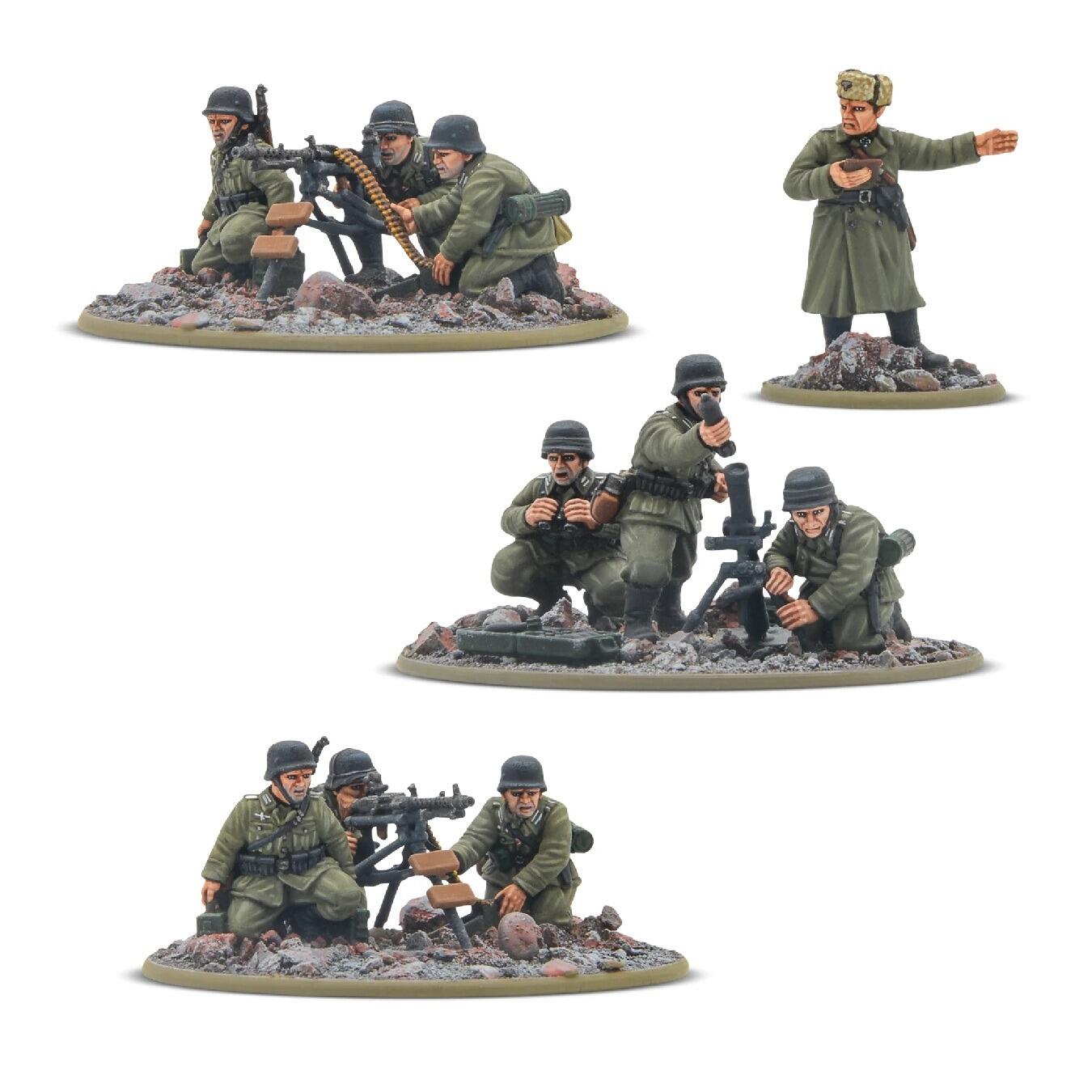 German Veteran Heavy Weapons Platoon – Bolt Action | Warmodels