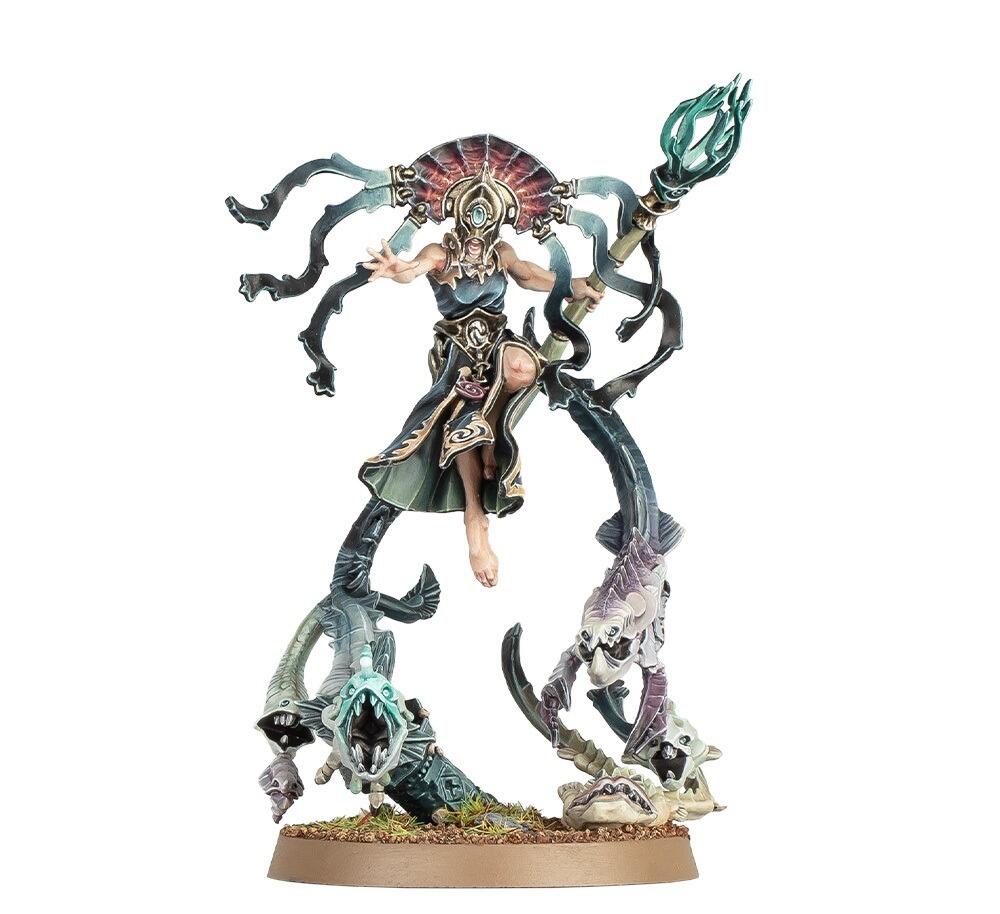 Mathaela, Oracle of the Abyss – Deepkin Wizard Hero | AoS | Warmodels