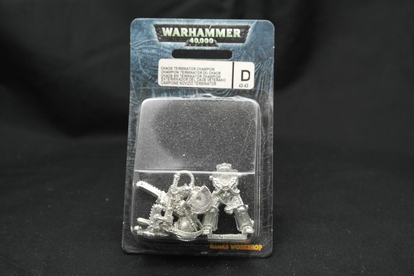 Pre-Loved Chaos Terminator Champion – 2000s Classic, New in Blister ...