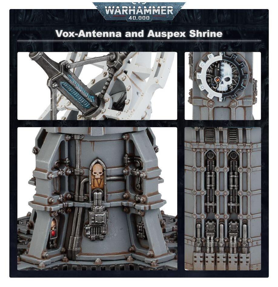 Battlezone Fronteris: Vox-Antenna and Auspex Shrine – Terrain Set ...