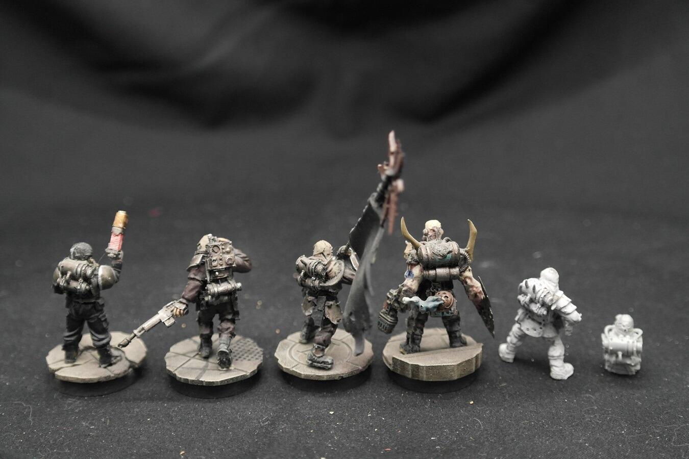 Pre-Loved Renegade Militia Cult Command Squad (Forge World OOP ...