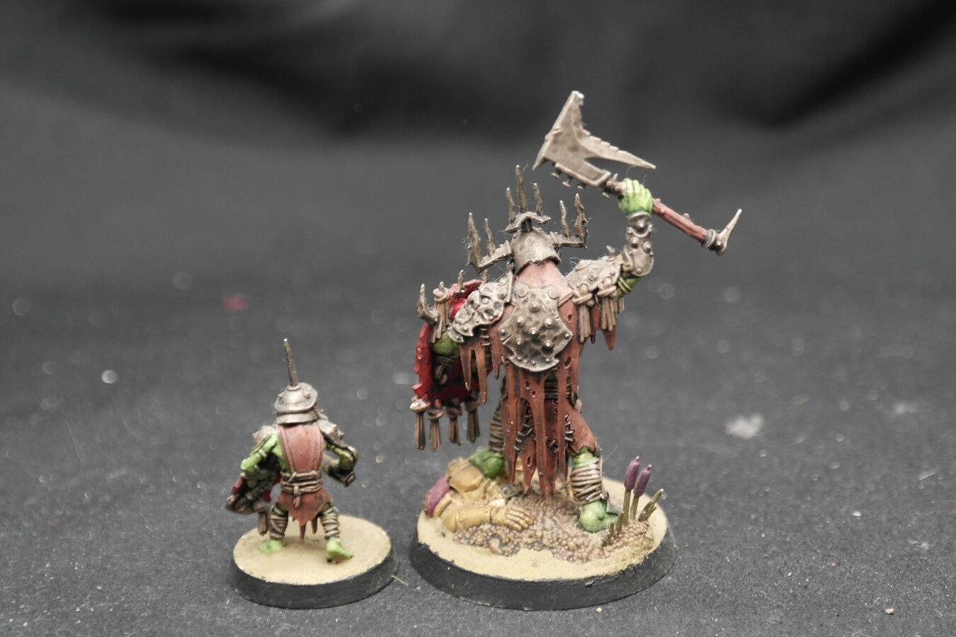 Pre-Loved Killaboss with Stab-Grot | Kruleboyz | Warhammer Age of ...