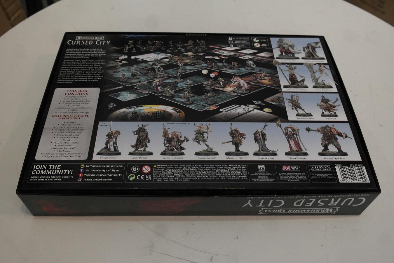 Pre-Loved Warhammer Quest: Cursed City | Warhammer Age of Sigmar ...