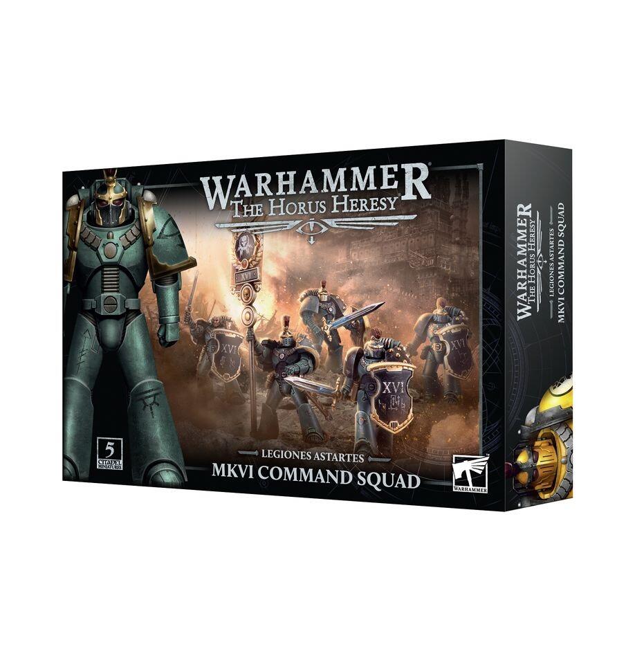 MKVI Legion Command Squad – Horus Heresy Command Unit | Warhammer 30k ...