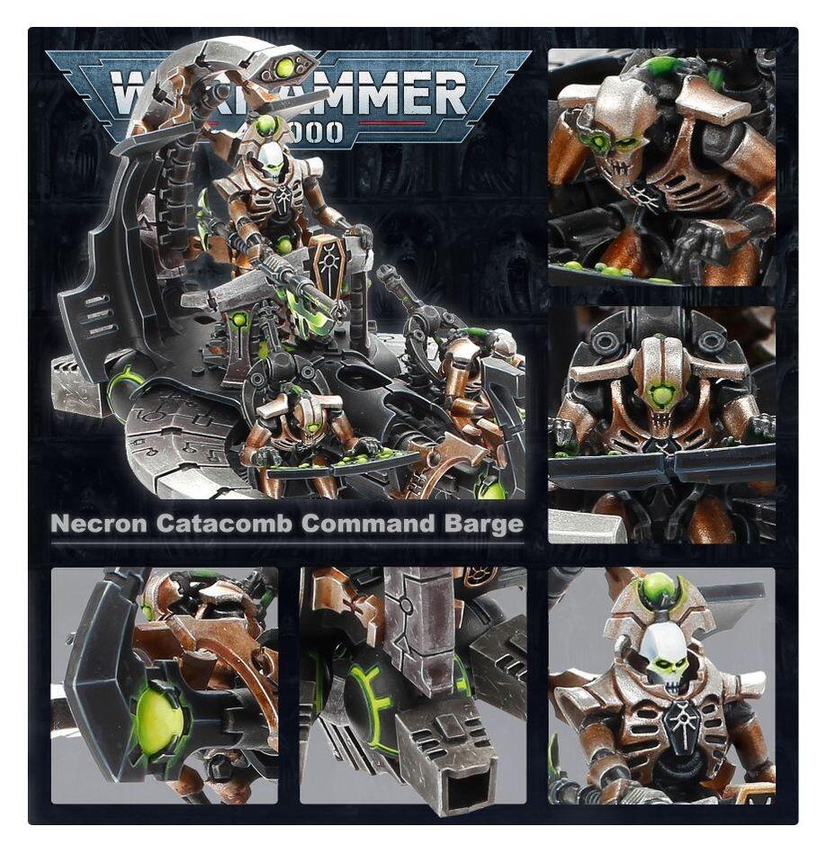 Catacomb Command Barge – Necron HQ Skimmer | Warhammer 40k | Games ...