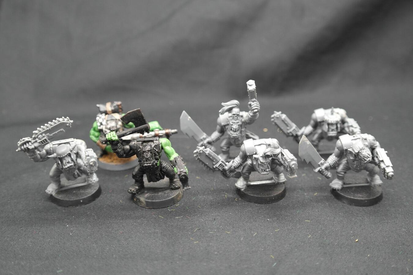 Pre-Loved Ork Boyz – Orks Core Infantry Squad | Warhammer 40k ref 105