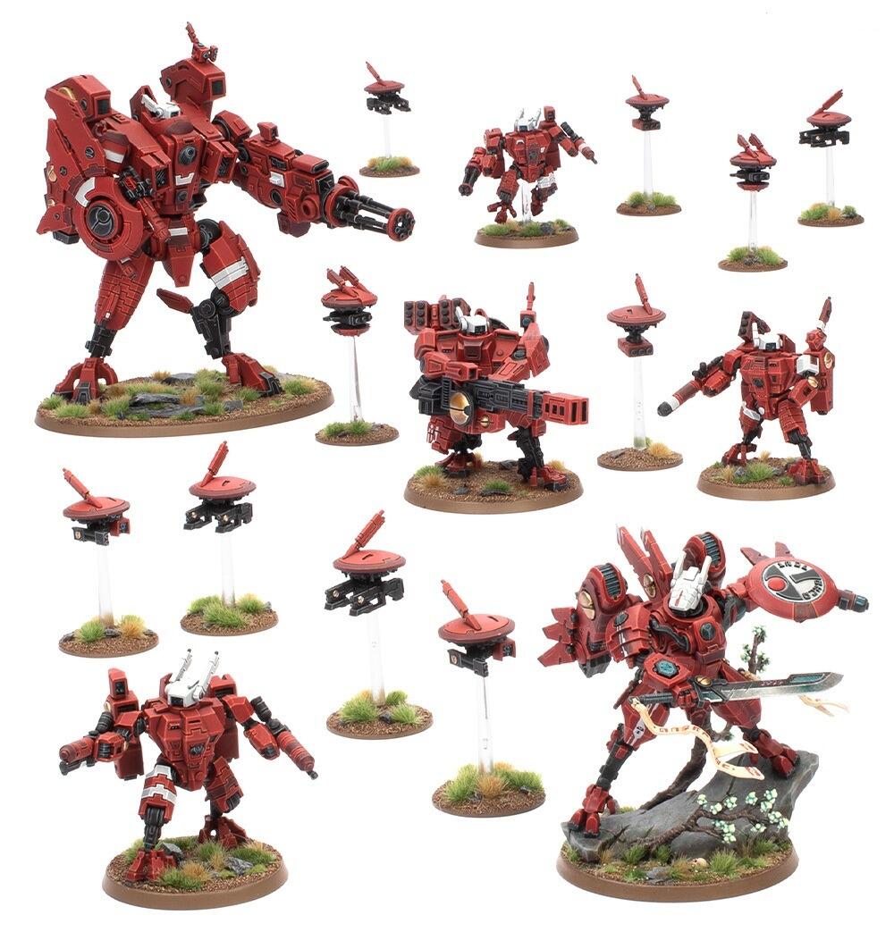 Battleforce: Farsight Cadre – T’au Empire Battlesuit Force | Warmodels ...