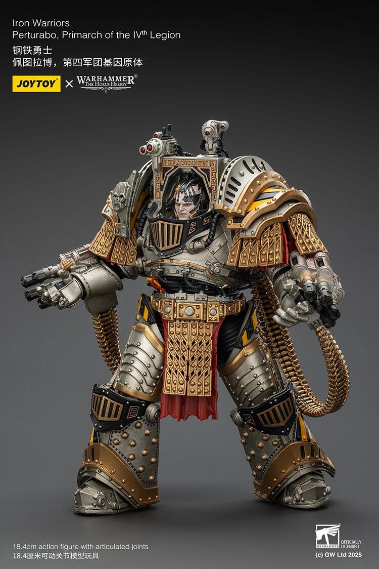 JoyToy Iron Warriors – Perturabo, Primarch of the IVth Legion ...
