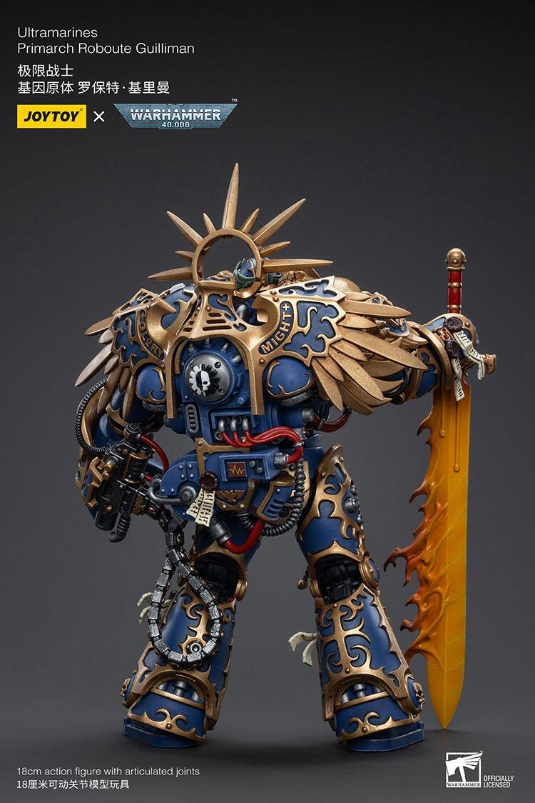 JoyToy Roboute Guilliman – Ultramarines Primarch (1/18 Scale ...